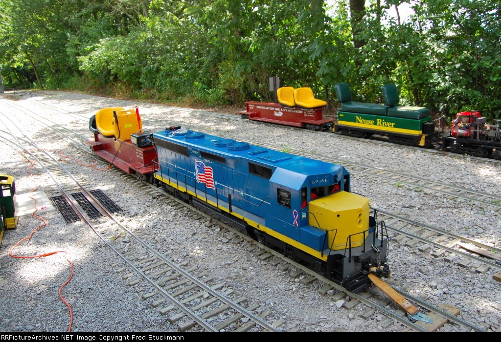 A second unit was being tested as to fitness over to the right.