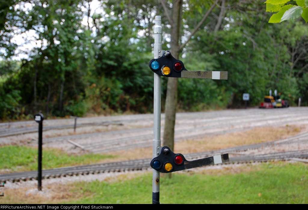 When they run in the fall after dark, all these signal will be lit.