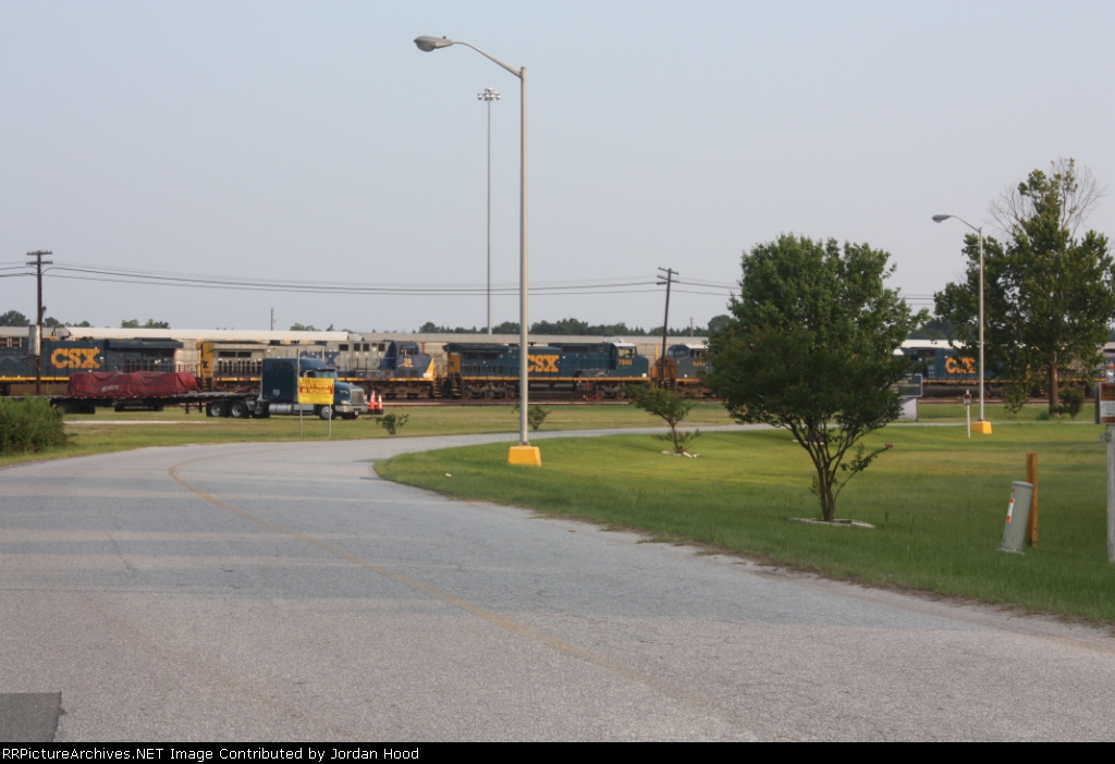 CSX lineup at Rice Yard