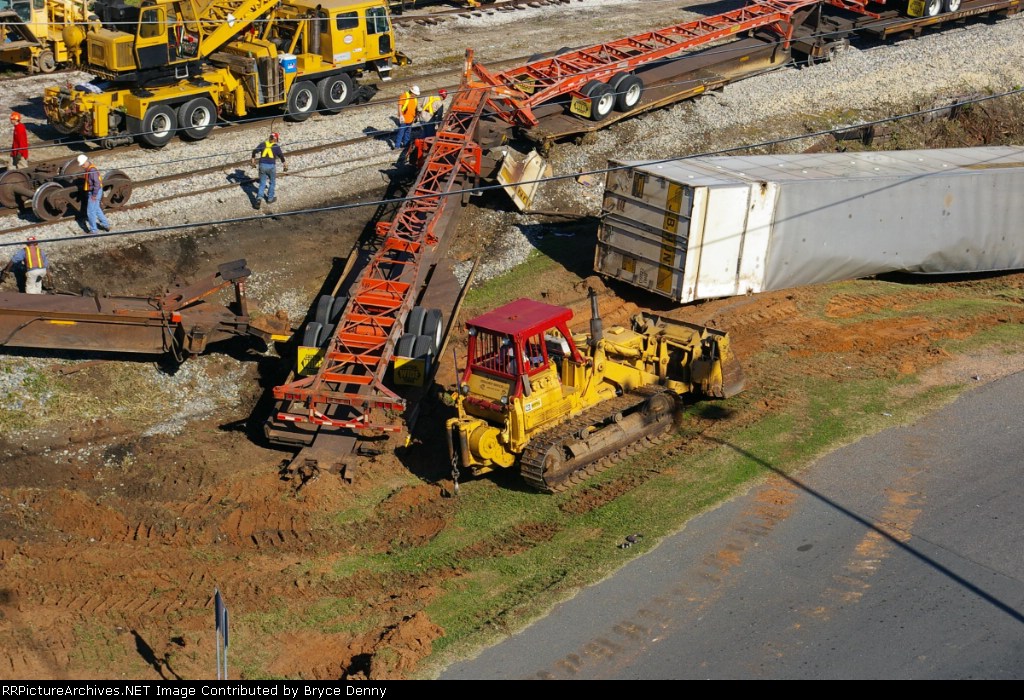 KCS Bossier City Derailment