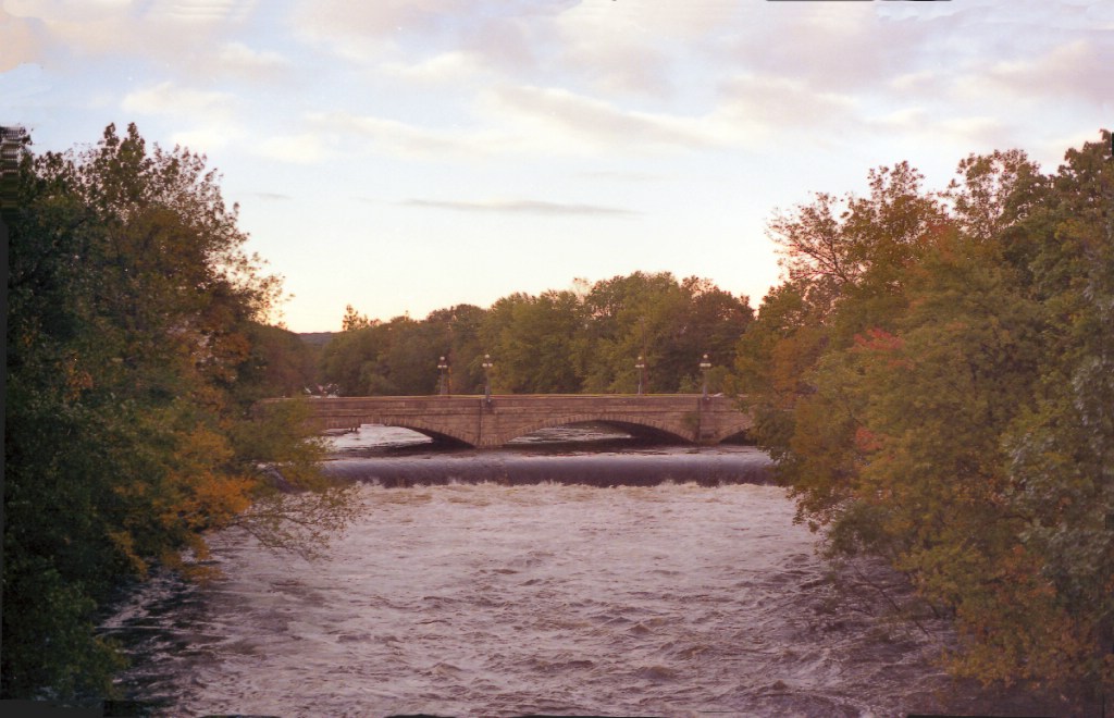 The Blackstone River at Flood Stage