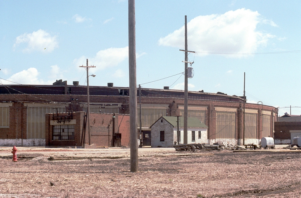 Back of NKP roundhouse