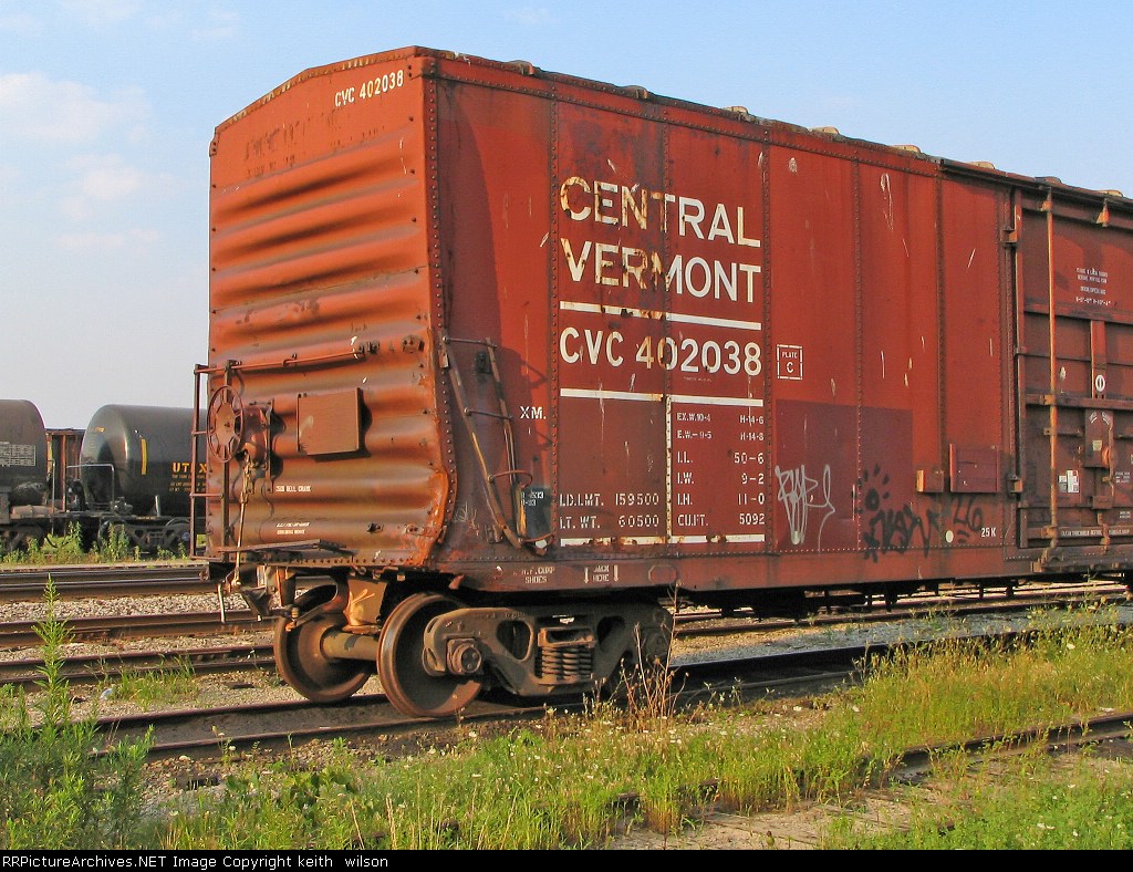 CVC 402938 CENTRAL VERMONT SLIGHTLY BENT