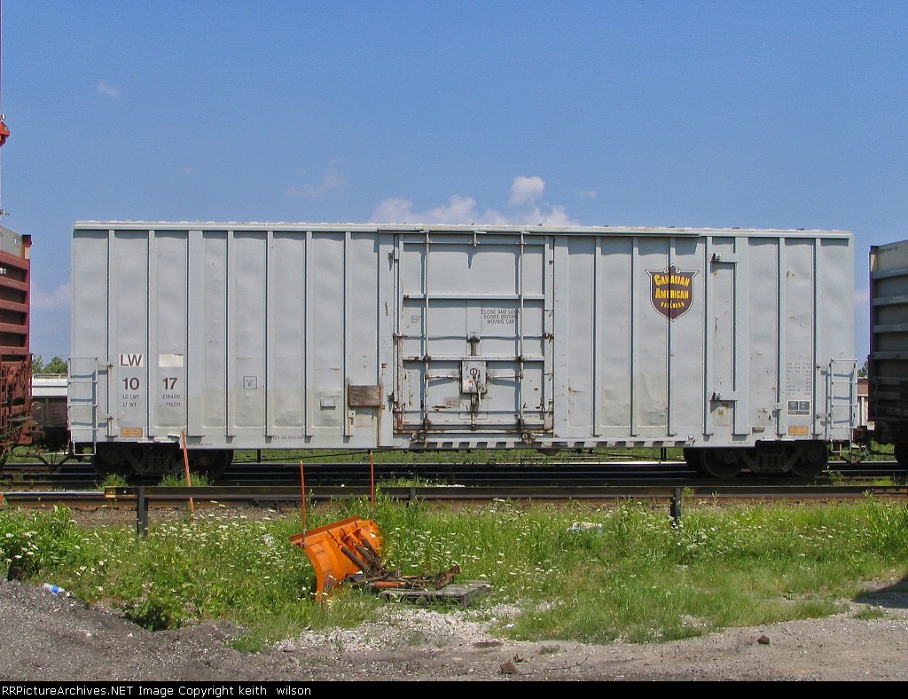 LW 1017 CANADIAN AMERICAN RAILROAD