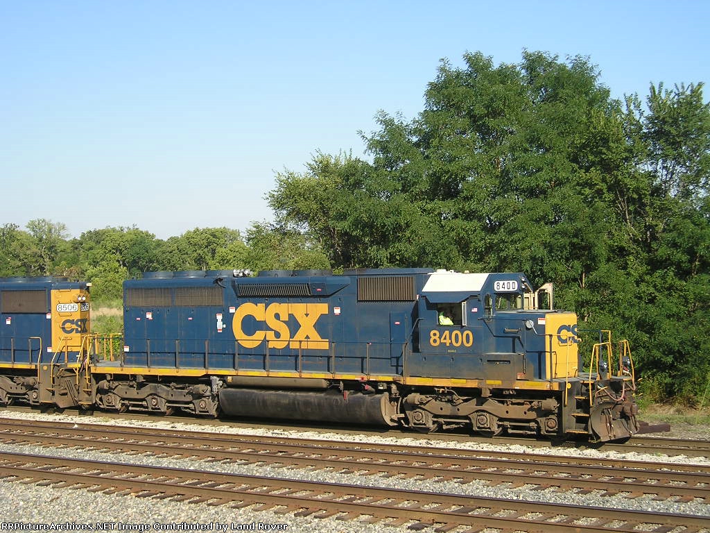 CSXT 8400 On CSX J 783