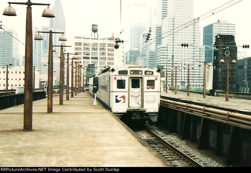 Septa Train at 30th Street Station