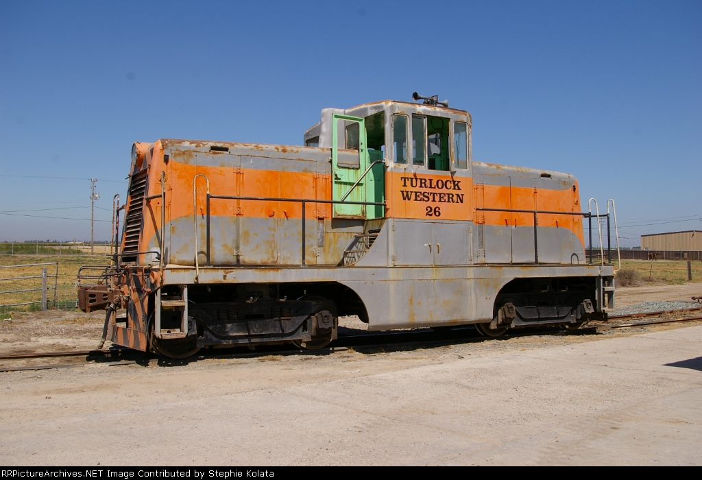 TURLOCK WESTERN 26 NO AAR REPORTING MARKS