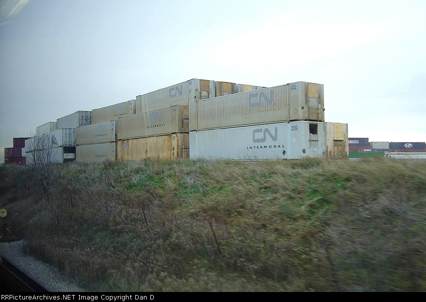 Retired CN containers