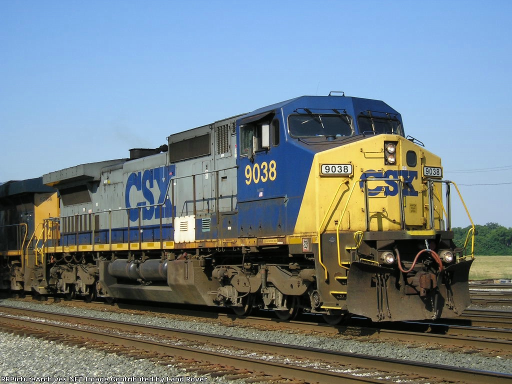 CSXT 9038 On CSX J 791