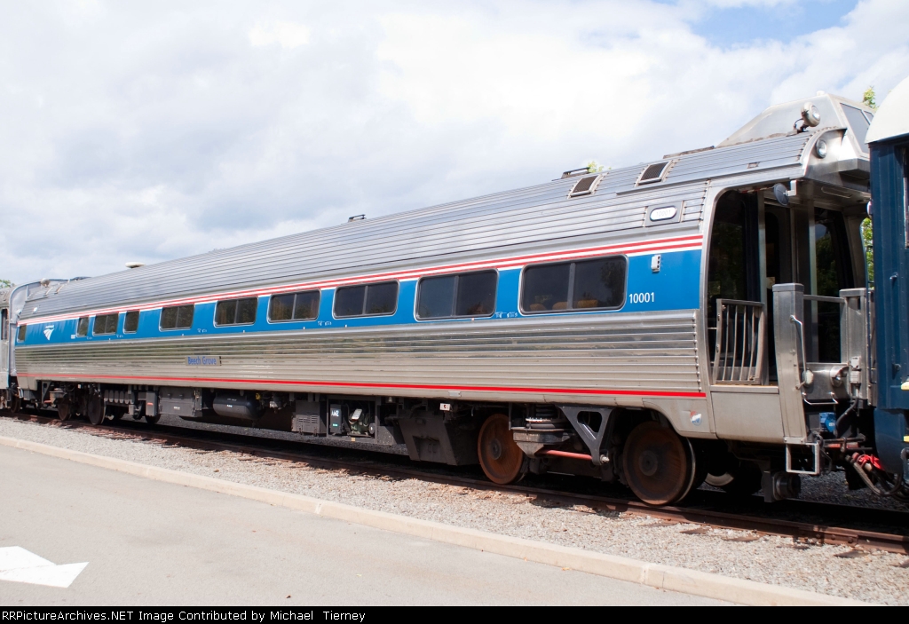 AMTK 10001 Beach Grove in its first ever public display