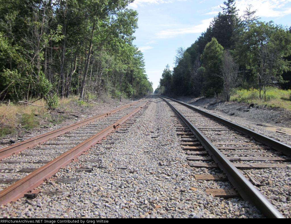 Double Track Mainline of the Buffalo and Pittsburgh Railroad