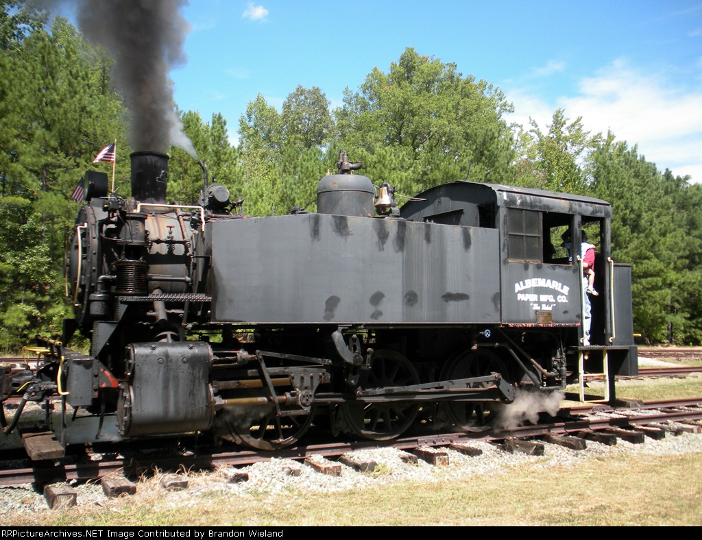 Albemarle Paper co. Steam engine