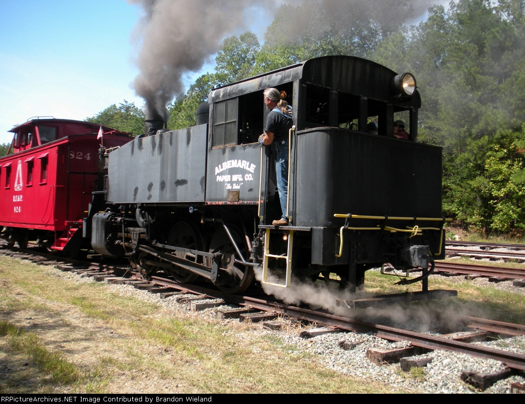 Albemarle Paper co. Steam engine