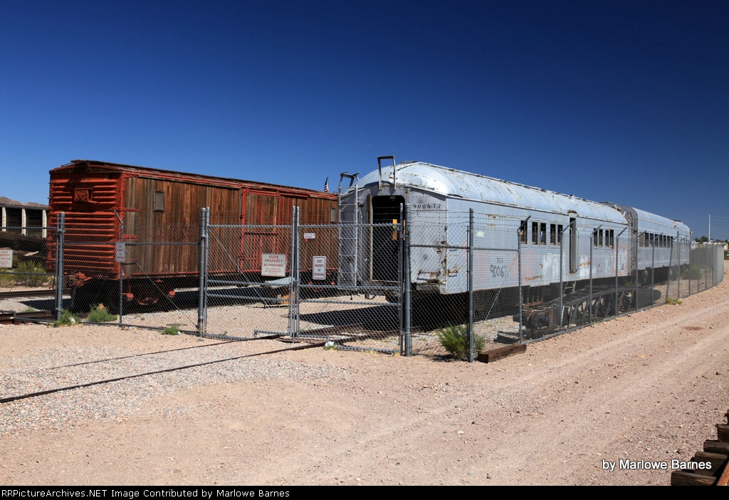 Nevada Southern RR rolling stock in storage