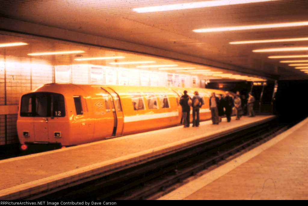 Glasgow Subway Secondment - Ibrox (ex Copland Road) Station after ...