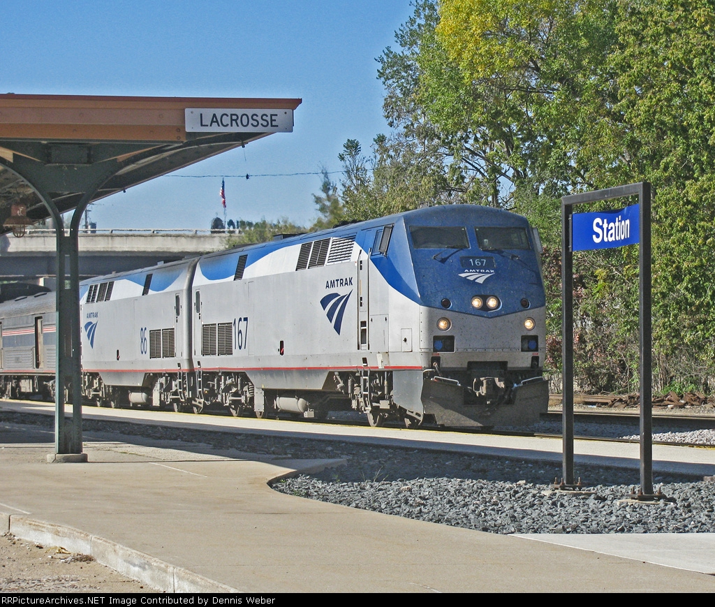Amtrak 167, CP's Tomah Sub.