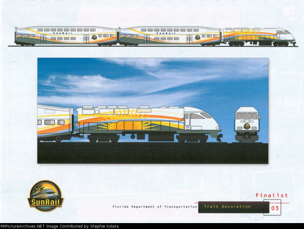 SUNRAIL ARTIST DRAWING OF EQUIPMENT STARTING 2013