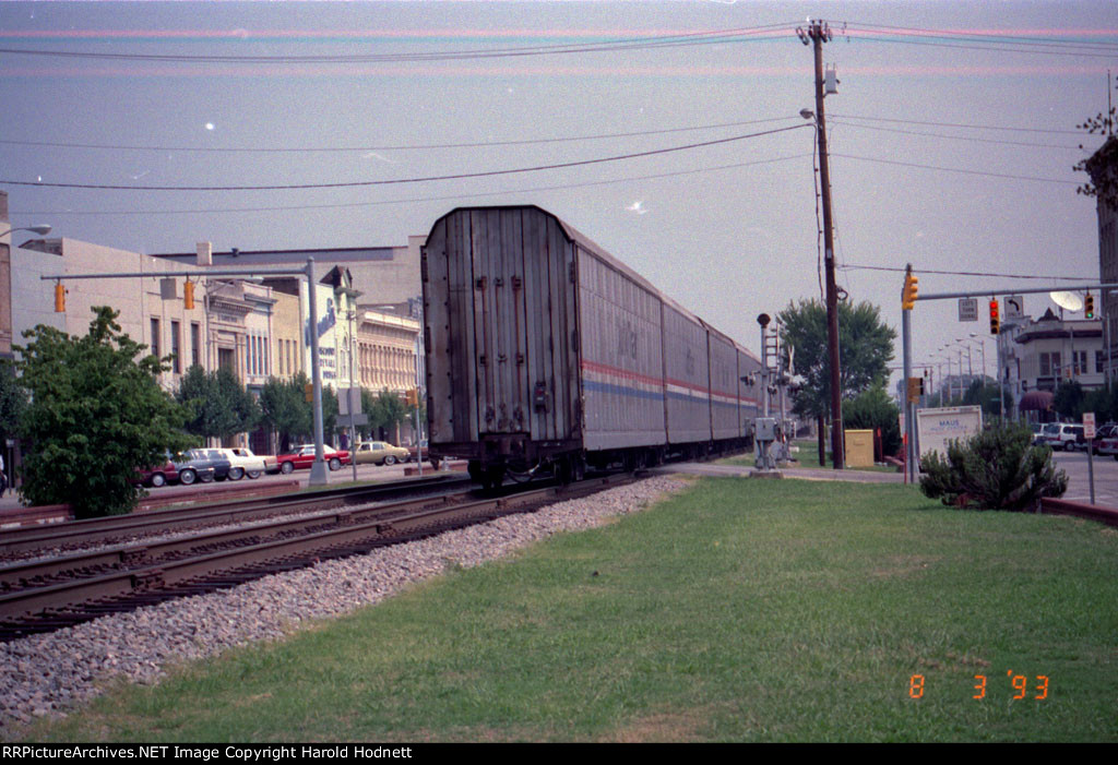 The Auto Train passes thru downtown