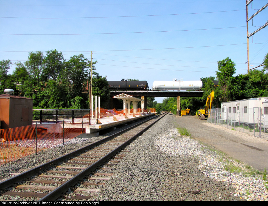 Delair River LINE station progress