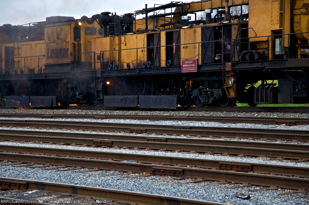 Loram Rail Grinding Train