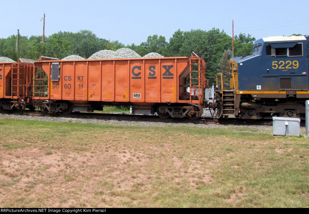 CSX 966011 Solar Panel Ballast Hopper