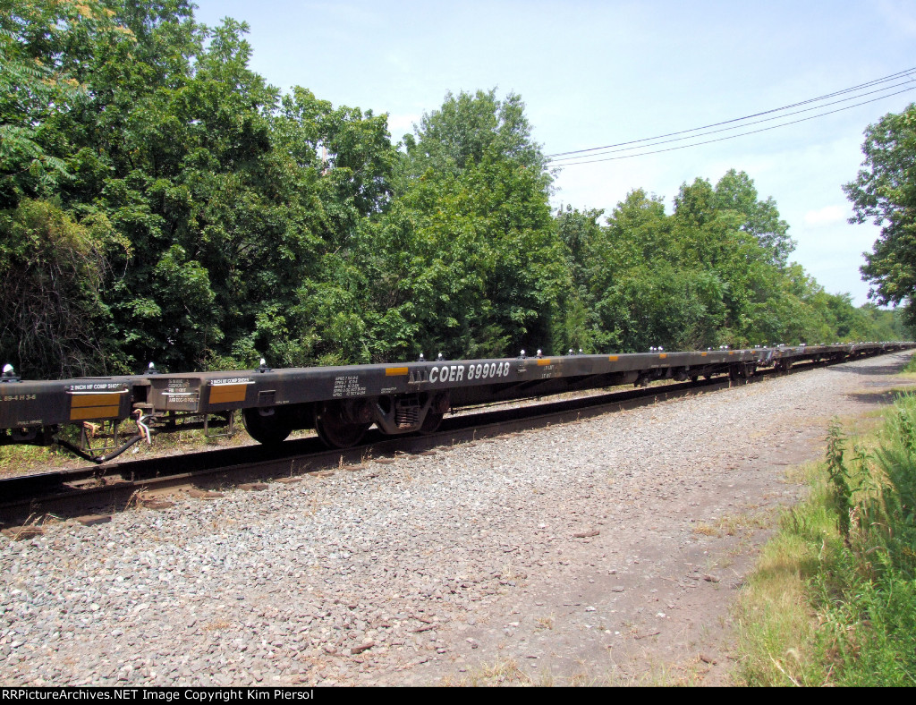 COER 899048 Flat Car on CSX Q418