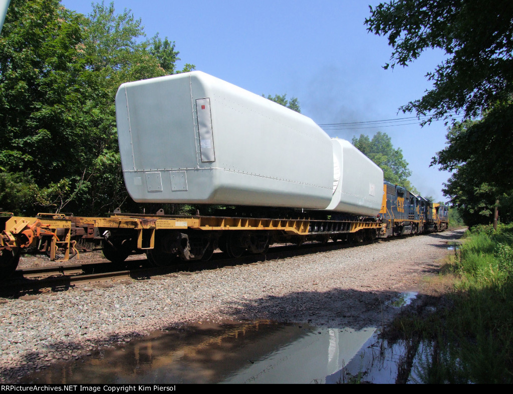 QTTX 81279 on CSX S418 Windmill Loads
