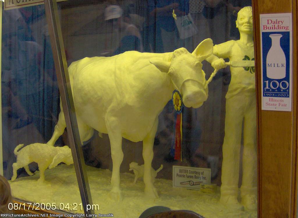 2005 Illinois State Fair - Butter Cow