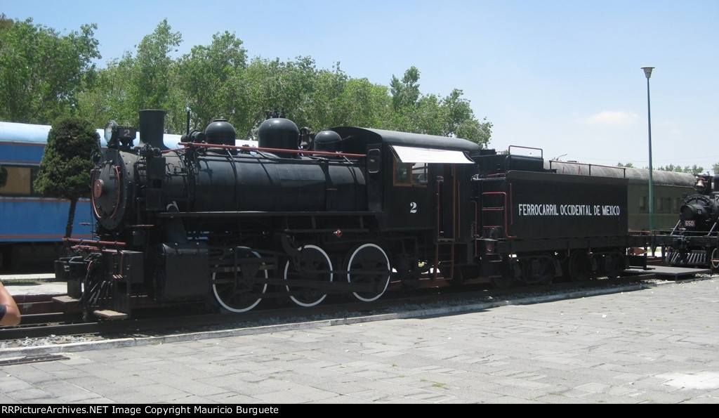 Ferrocarril Occidental de!Mexico Steam Loco