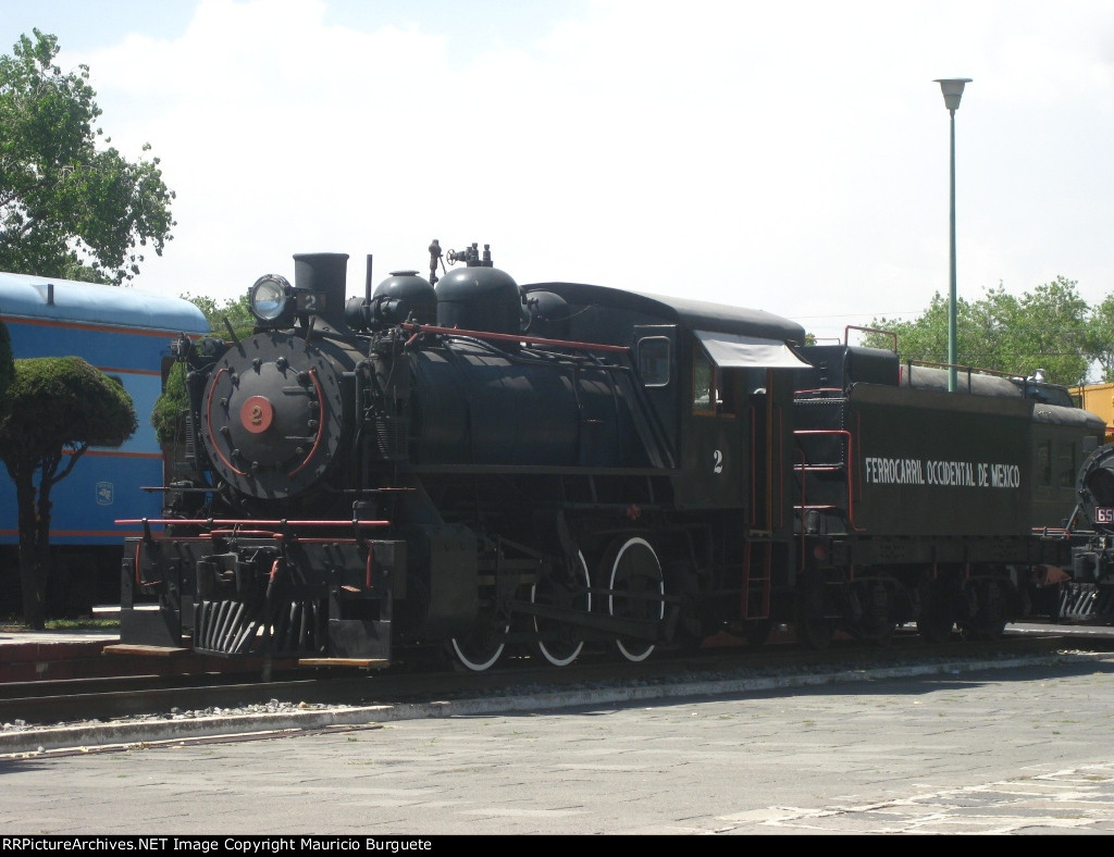 Ferrocarril Occidental de Mexico Steam Loco