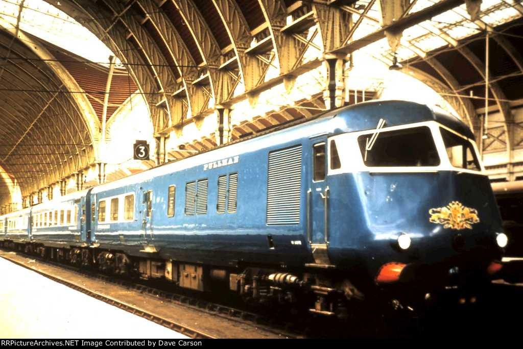 Blue Pullman diesel unit