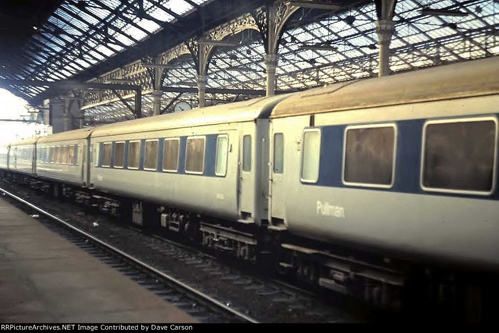 Manchester Pullman Cars on railtour