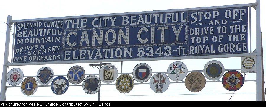 Sign By Old D&RGW Depot