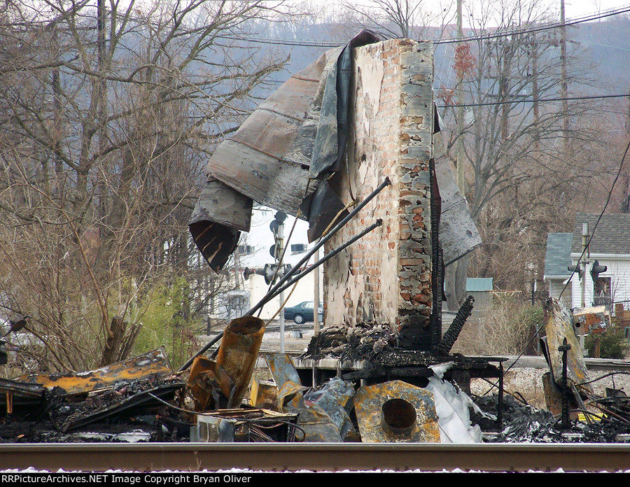 Latonia Depot After Fire