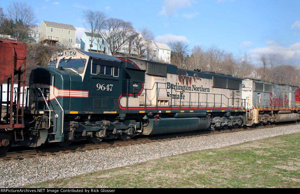 NS 68Q With BNSF Experimental Paint Job