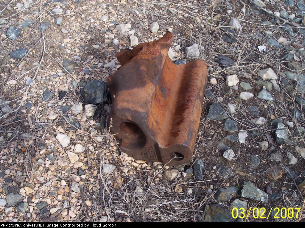 AAR E1 TYPE broken coupler knuckle