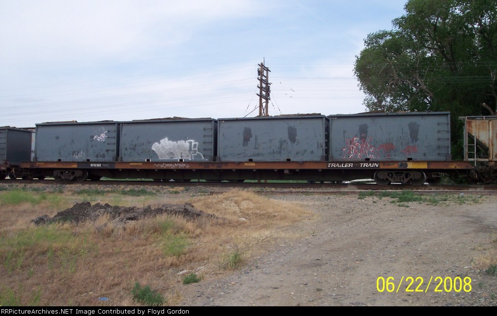 RTIX 502 - Rail Service used tie disposal containers