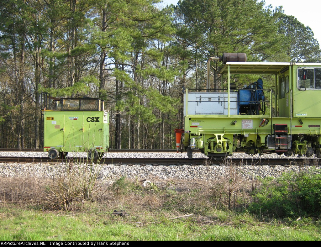 CSX CAT Surfacing Gang at Cusseta, AL