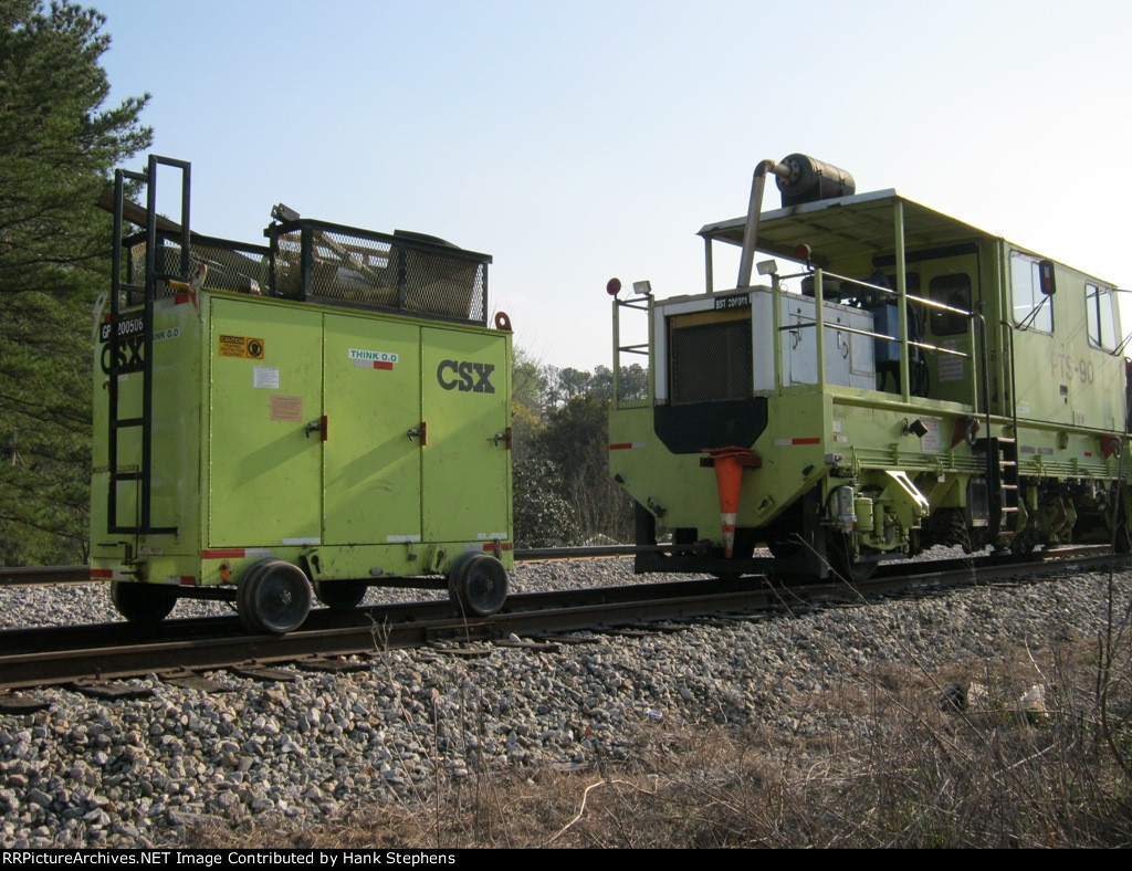 CSX CAT Surfacing Gang at Cusseta, AL