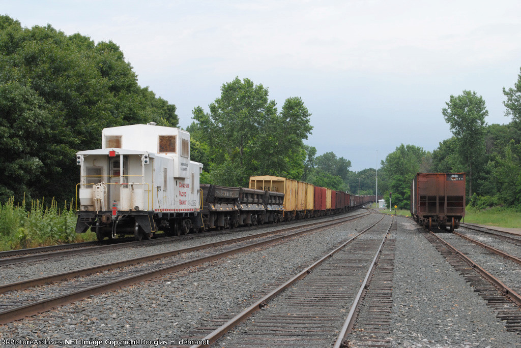 Caboose on the rear
