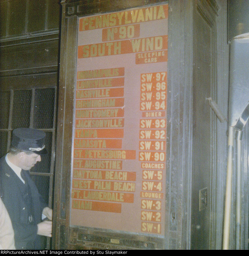 PRR 90 SOUTH WIND GATE SIGN