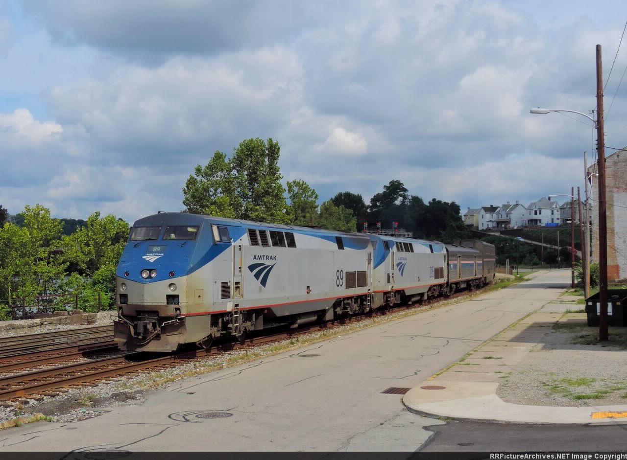 Amtrak 89 and 205