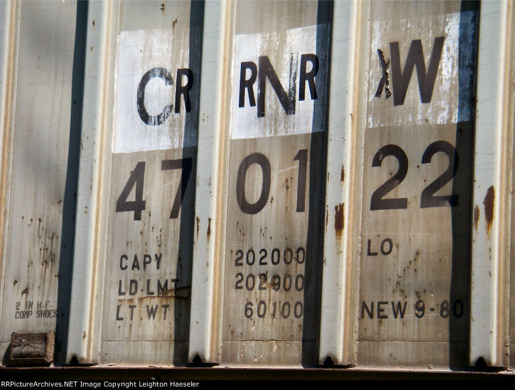 RRRX 470122 heritage showing