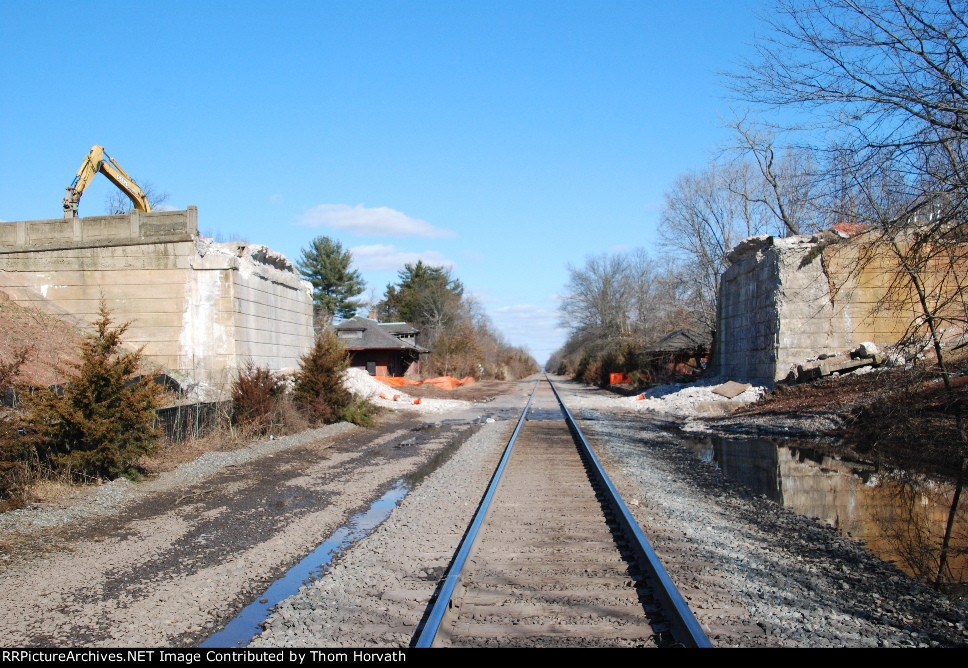 Ritacco Conptruction made short work removing the Route 206 span