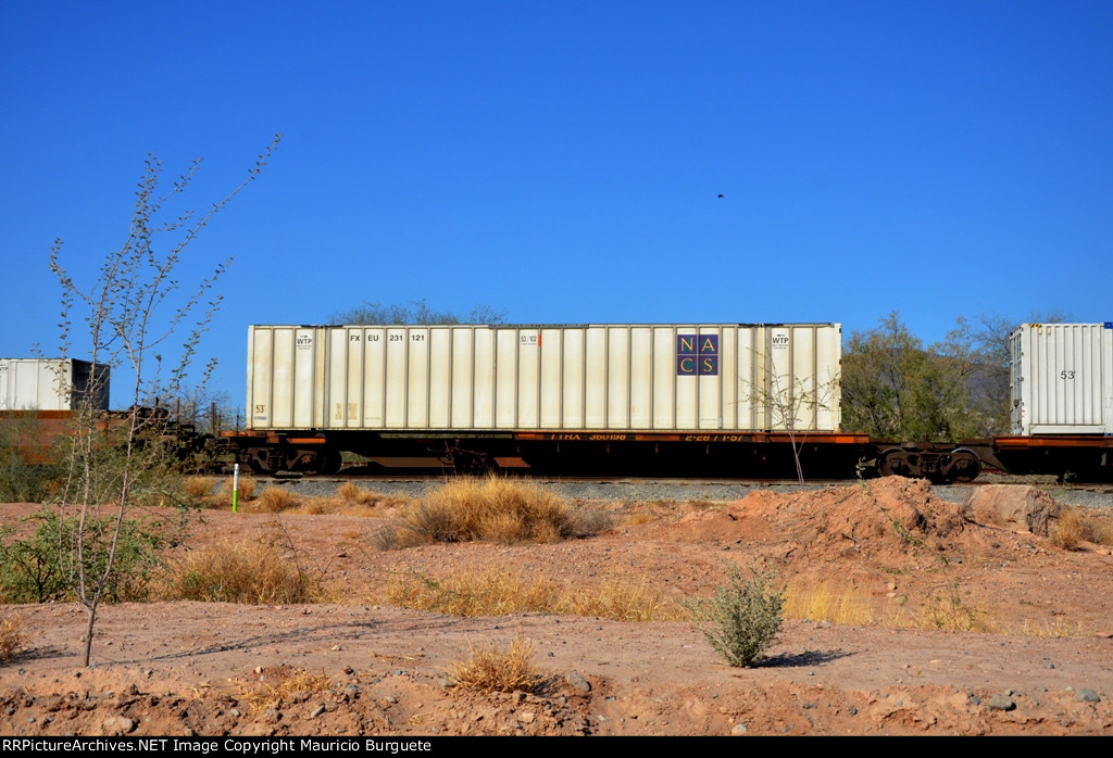 TTRX Spine Car with Ferromex Container