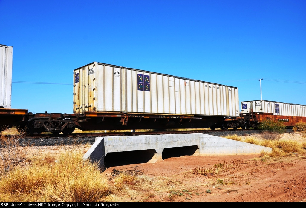 TTRX Spine Car with Ferromex Container ex-NACS