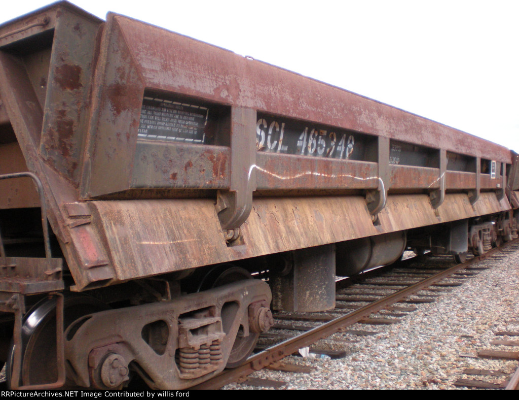 Old SCL dump car