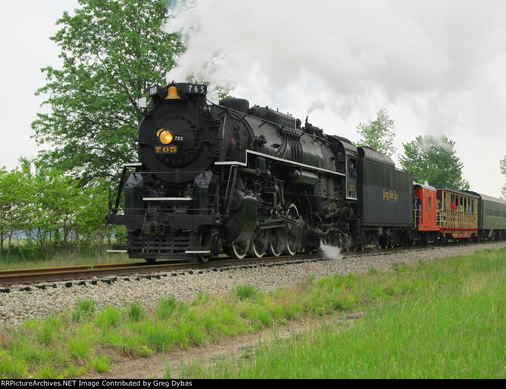 Nickel Plate Road 765 Roster Shot