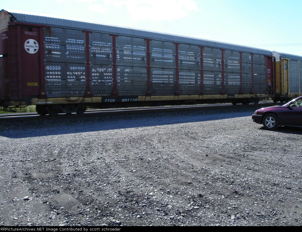 TTGX 991118 (ATSF) Autorack WB