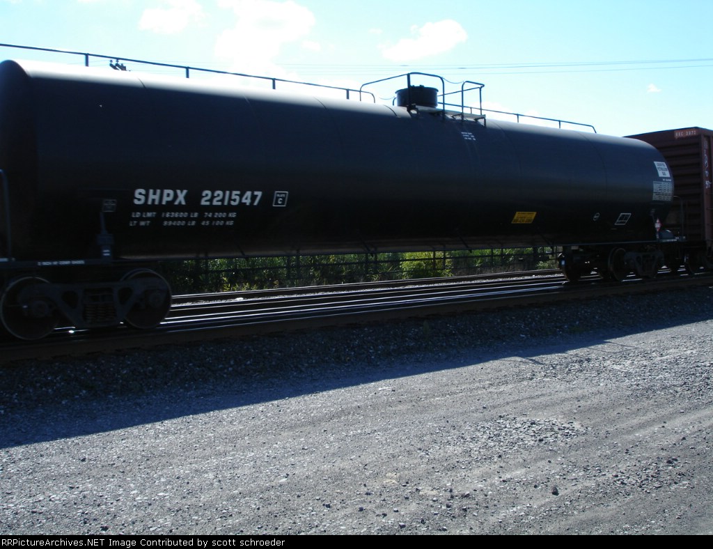 SHPX 221547 Tankcar EB